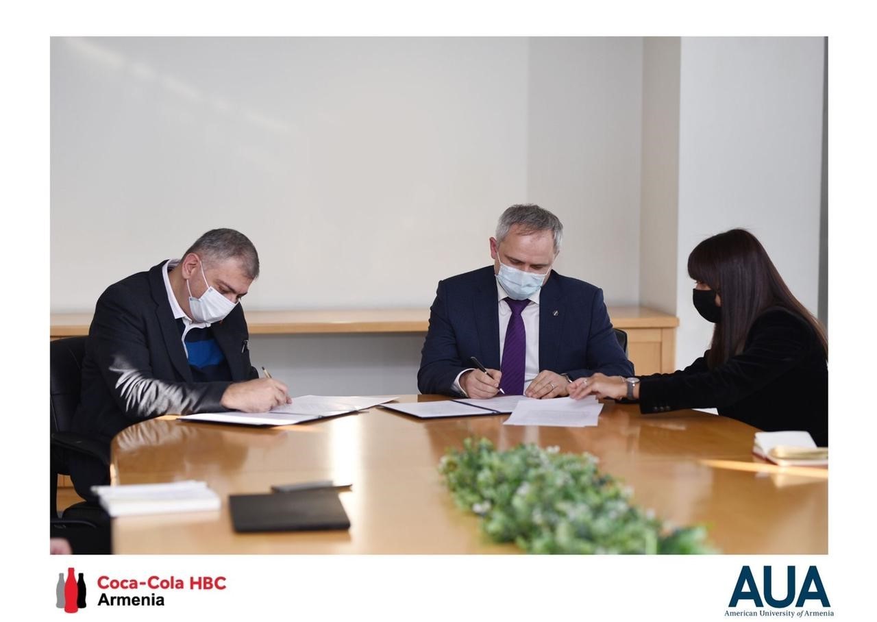 Memorandum of Understanding was signed between Coca-Cola HBC and the Faculty of Business and ...