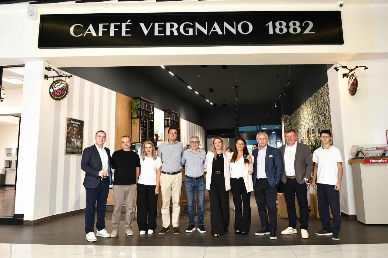 Caffè Vergnano 1882 սրճարանի բացումը Հայաստանում՝ Homplex Mall-ում